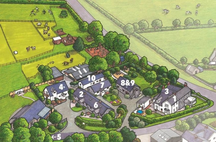 croft-map – Croft Holiday Cottages